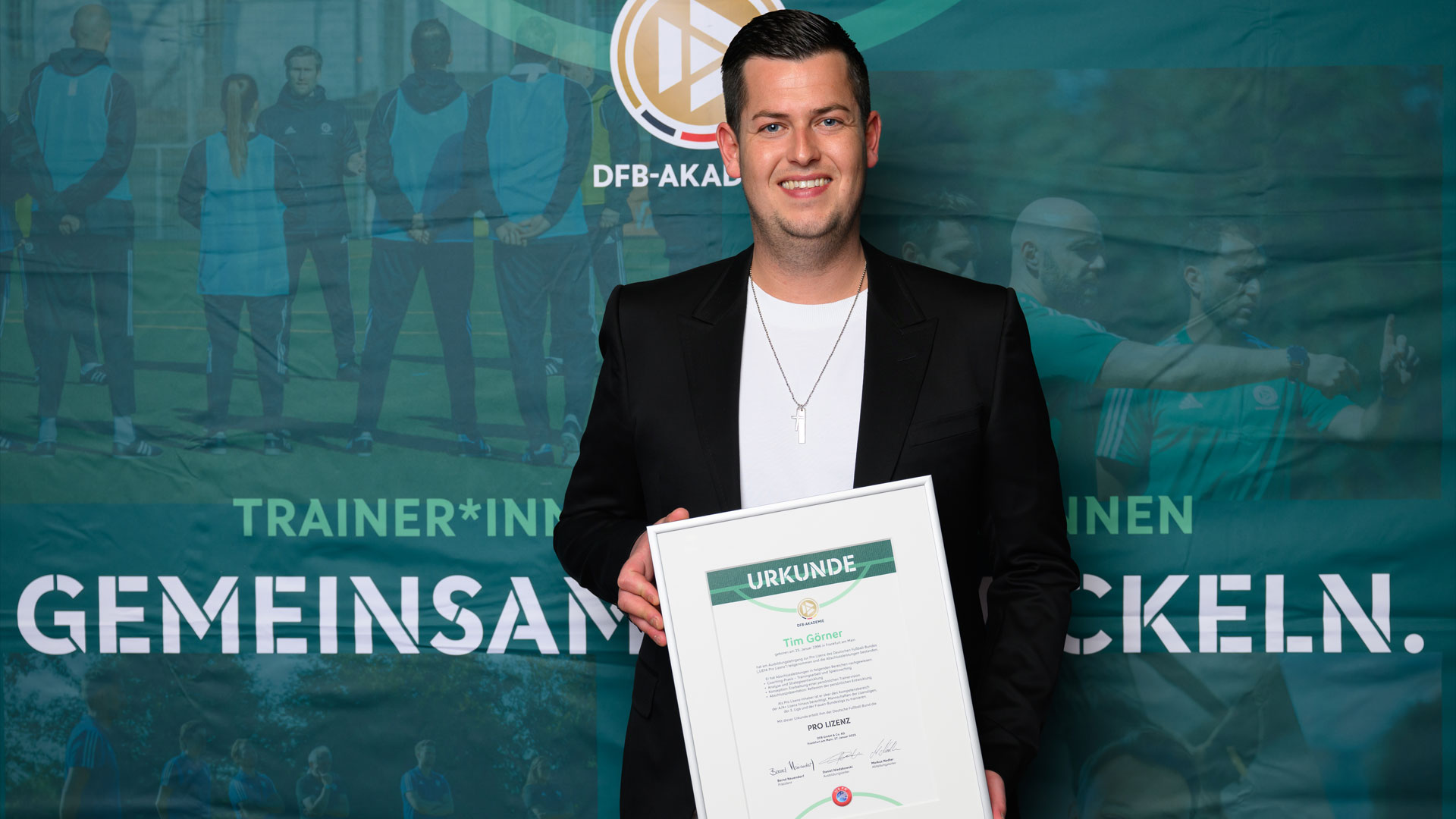 The youngest participant in the class: Tim Görner is the new holder of ...